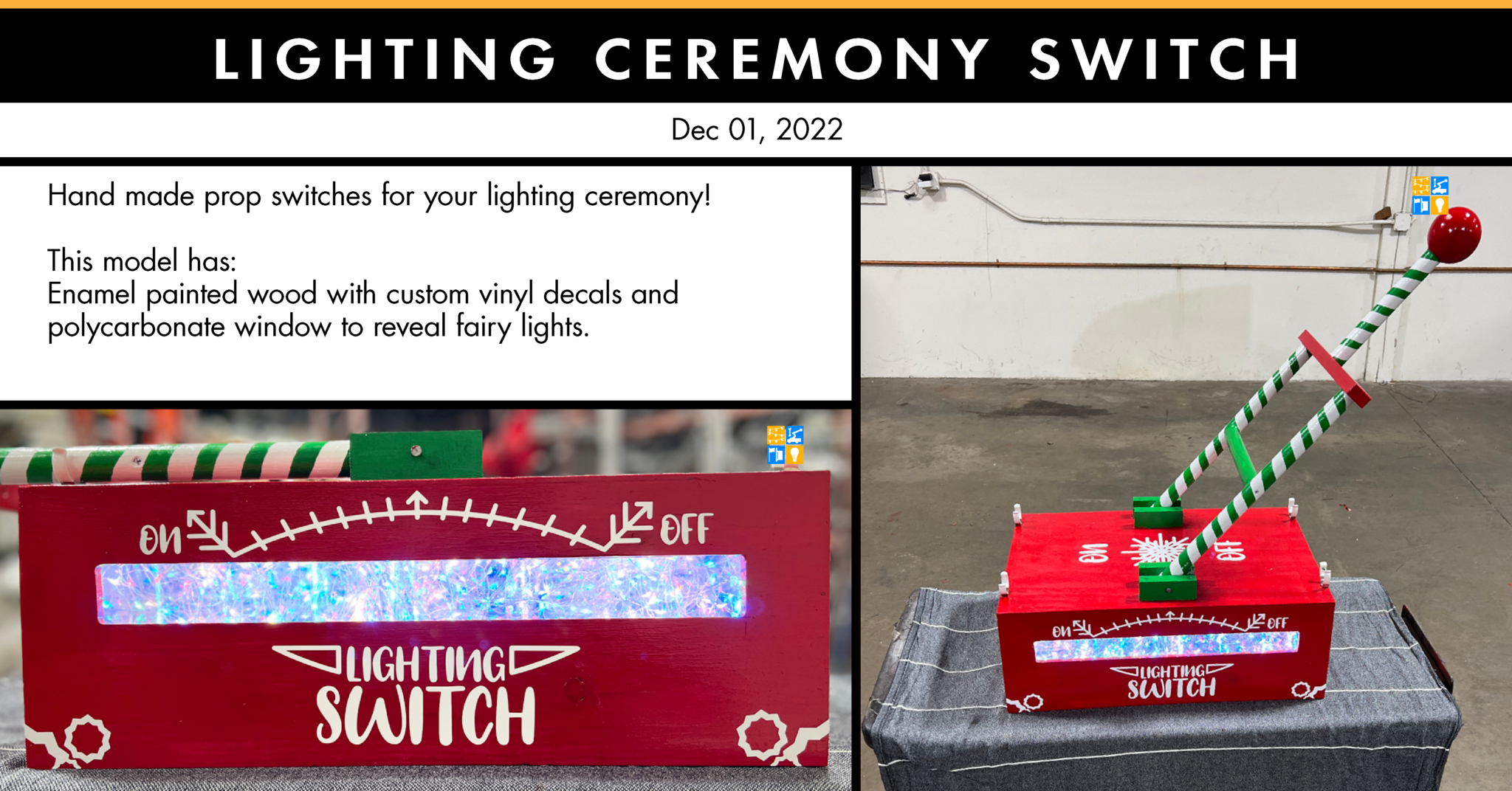 Lighting Ceremony Switch | Exterior Products